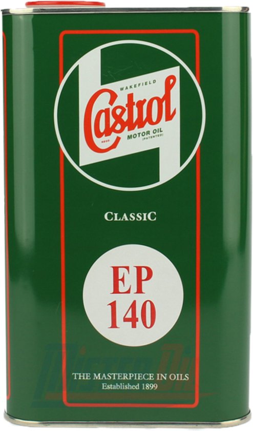 Castrol Classic EP140 1 Liter API GL-4 Versnellingsbakolie | bol.com