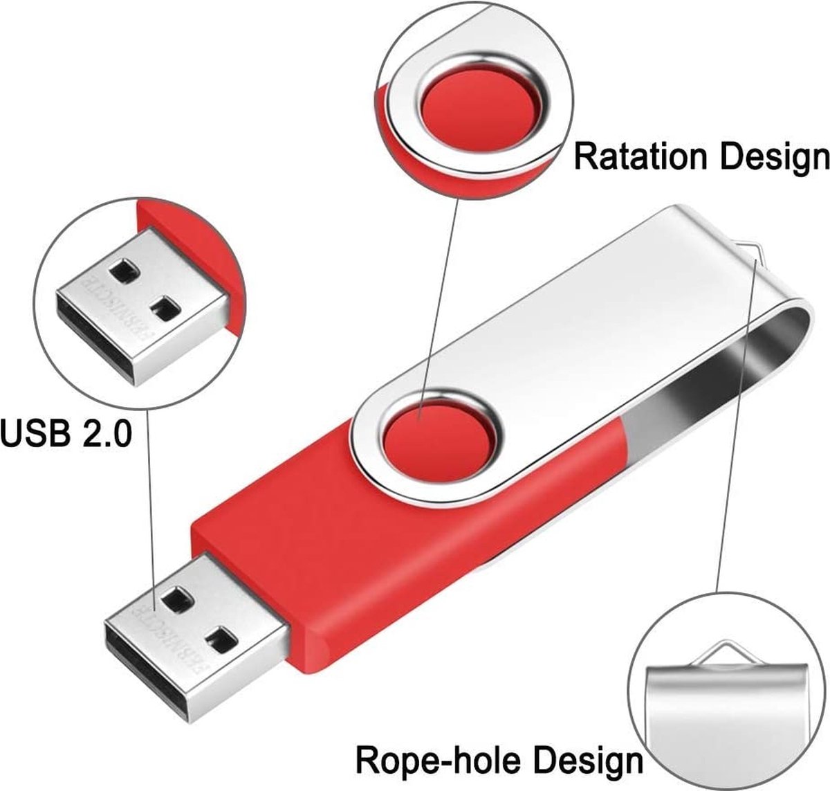 USB stick 16GB- usb geheugensticks 5 stuks - geheugenkaart ...