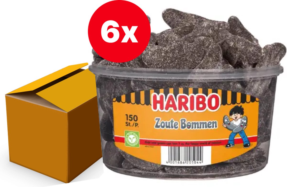 Haribo drop zoute bommen | bol.com