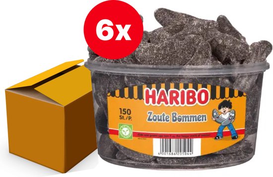 Haribo drop zoute bommen | bol.com