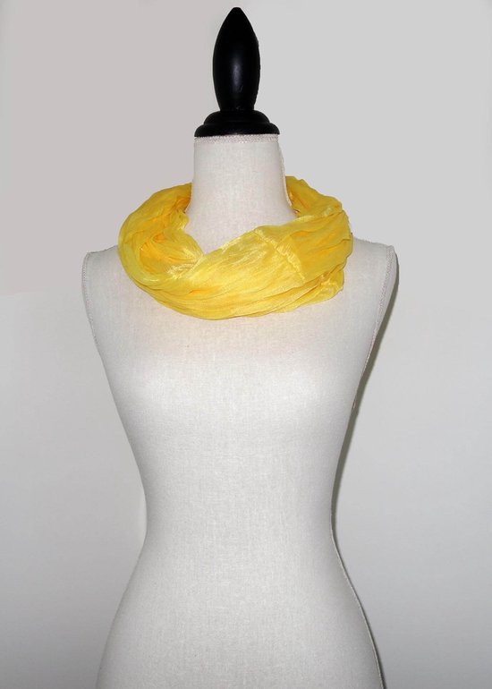 Gele Effen Colsjaal | bol