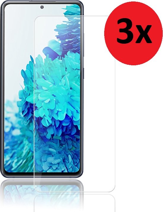 MoDo screenprotector Geschikt voor Samsung Galaxy S23+ - Glas - 3 stuks | bol