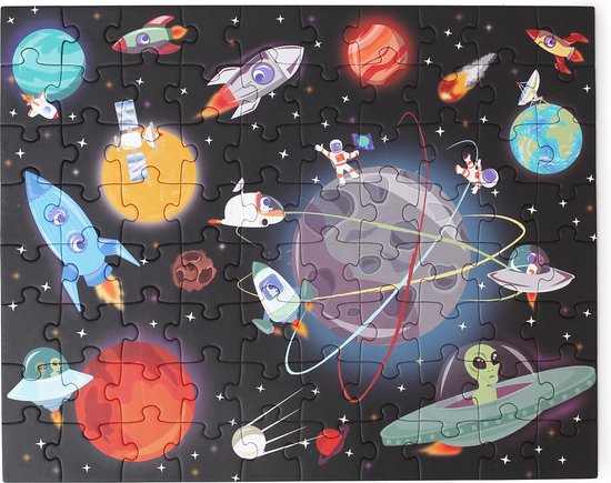 Magnetische detective puzzel - 'ruimte' (80) | bol.com