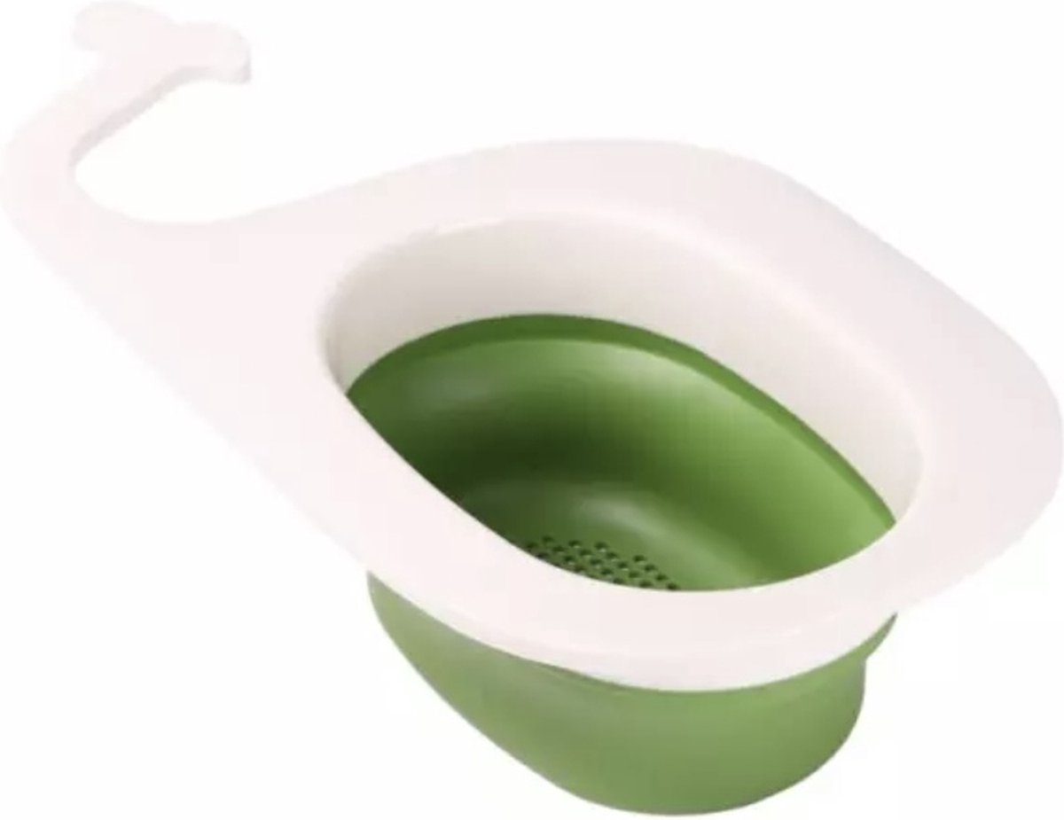 Spoelbak Vergiet - Ovaal - Gootsteen - Lange haak | bol.com