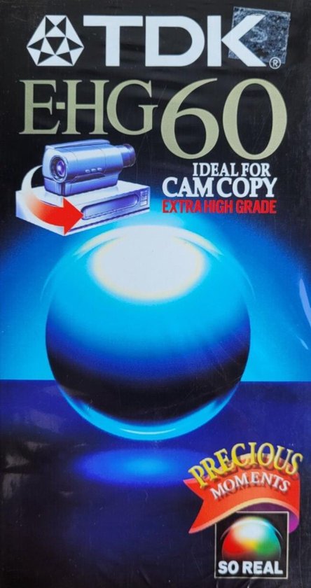 TDK E-HG60 VHS Video Cassette | bol.com