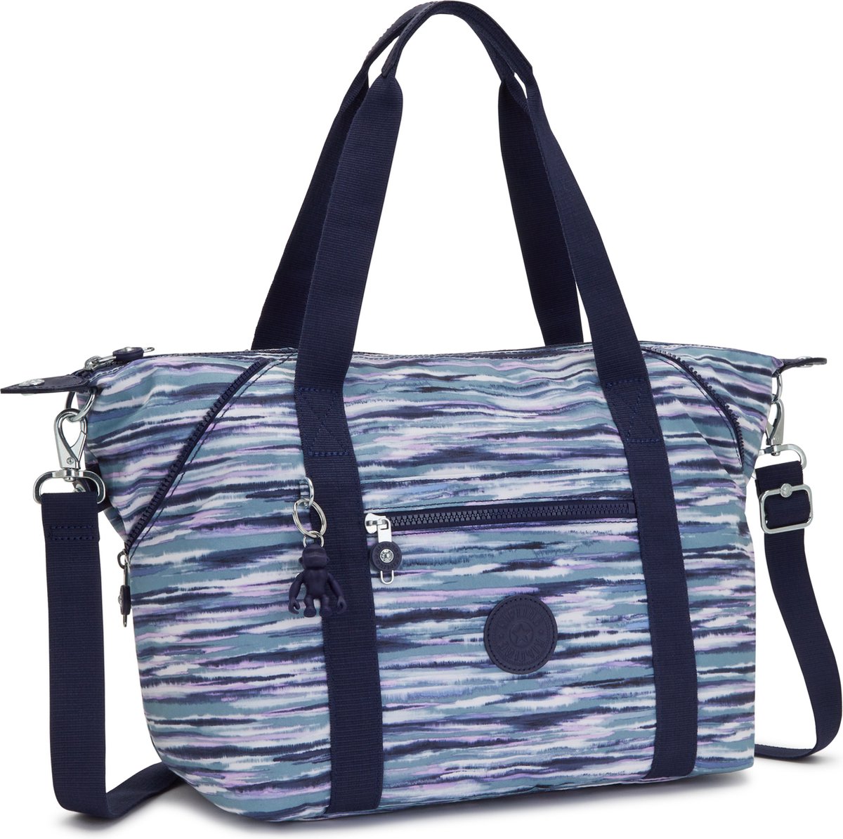 Kipling ART Shopper - Brush Stripes | bol.com