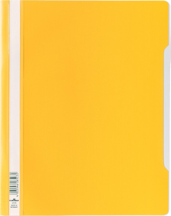 Snelhechter A4 Durable 2570 Geel | bol