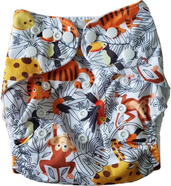 Wasbare luier Bababoe / Pocket luier Fleece - met bamboe inlegger ...