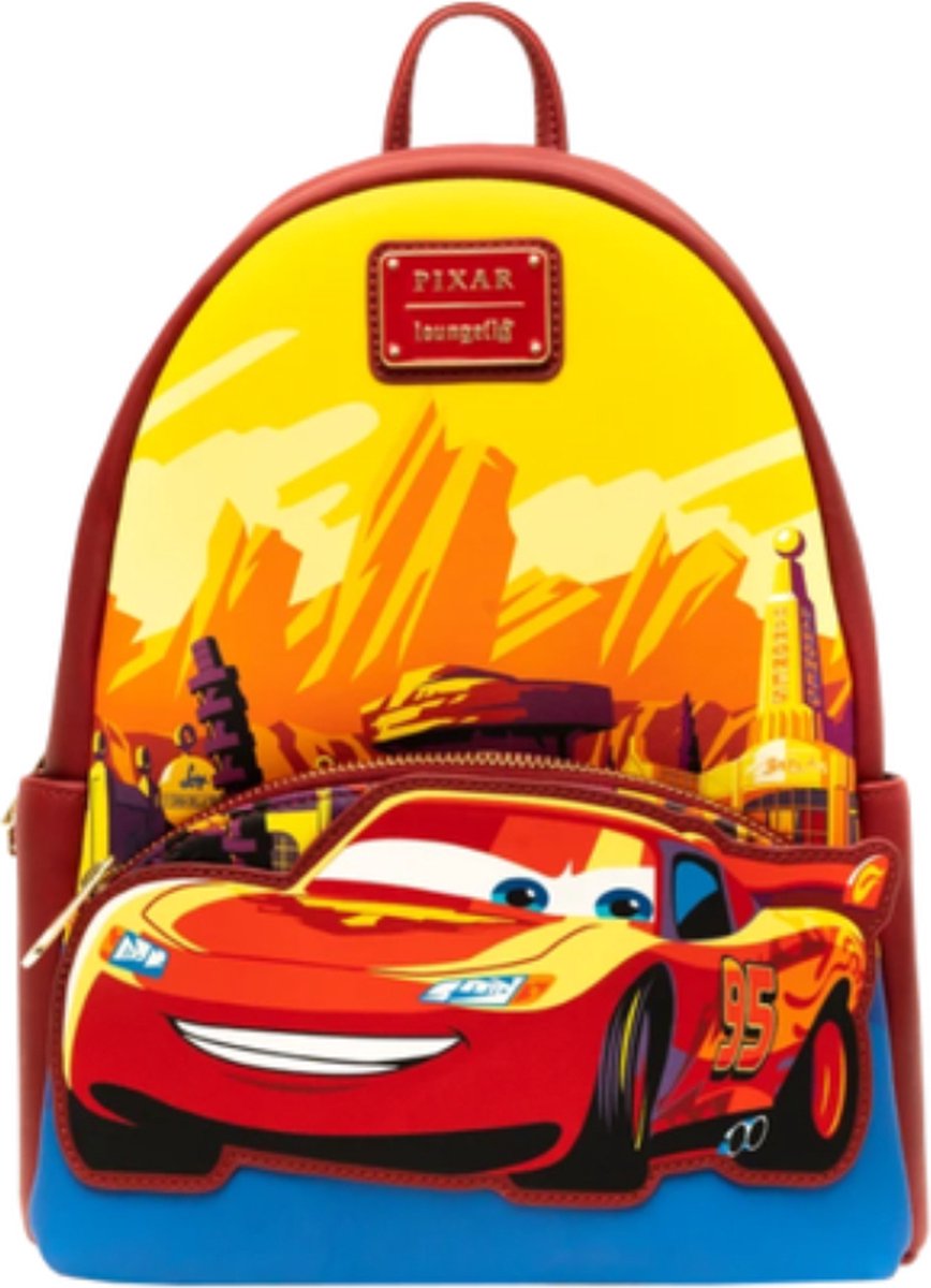 Disney Pixar Loungefly Backpack Cars Lightning McQueen | bol.com