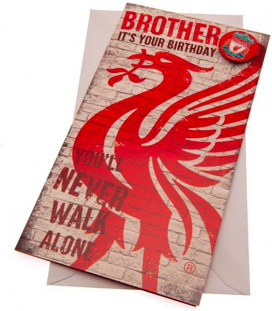 Liverpool Birthday Card Brother | bol.com