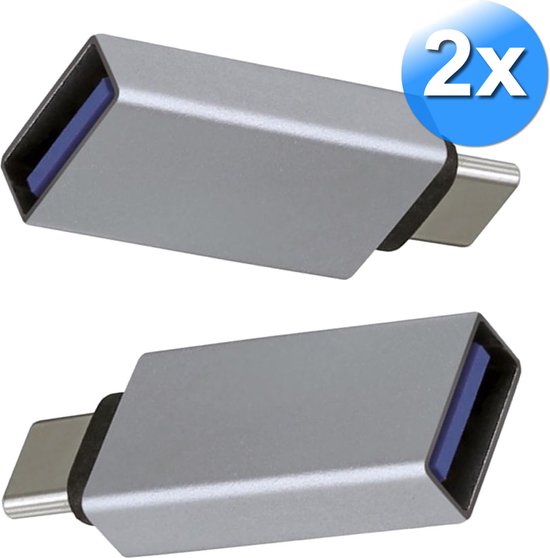 Grixx Optimum USB-C naar USB adapter - USB3.0 | bol