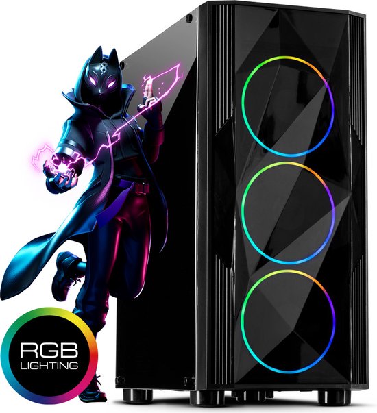 omiXimo - Game PC - Intel Core i5 - 10400 - RX 550 - 16 GB DDR4 ...