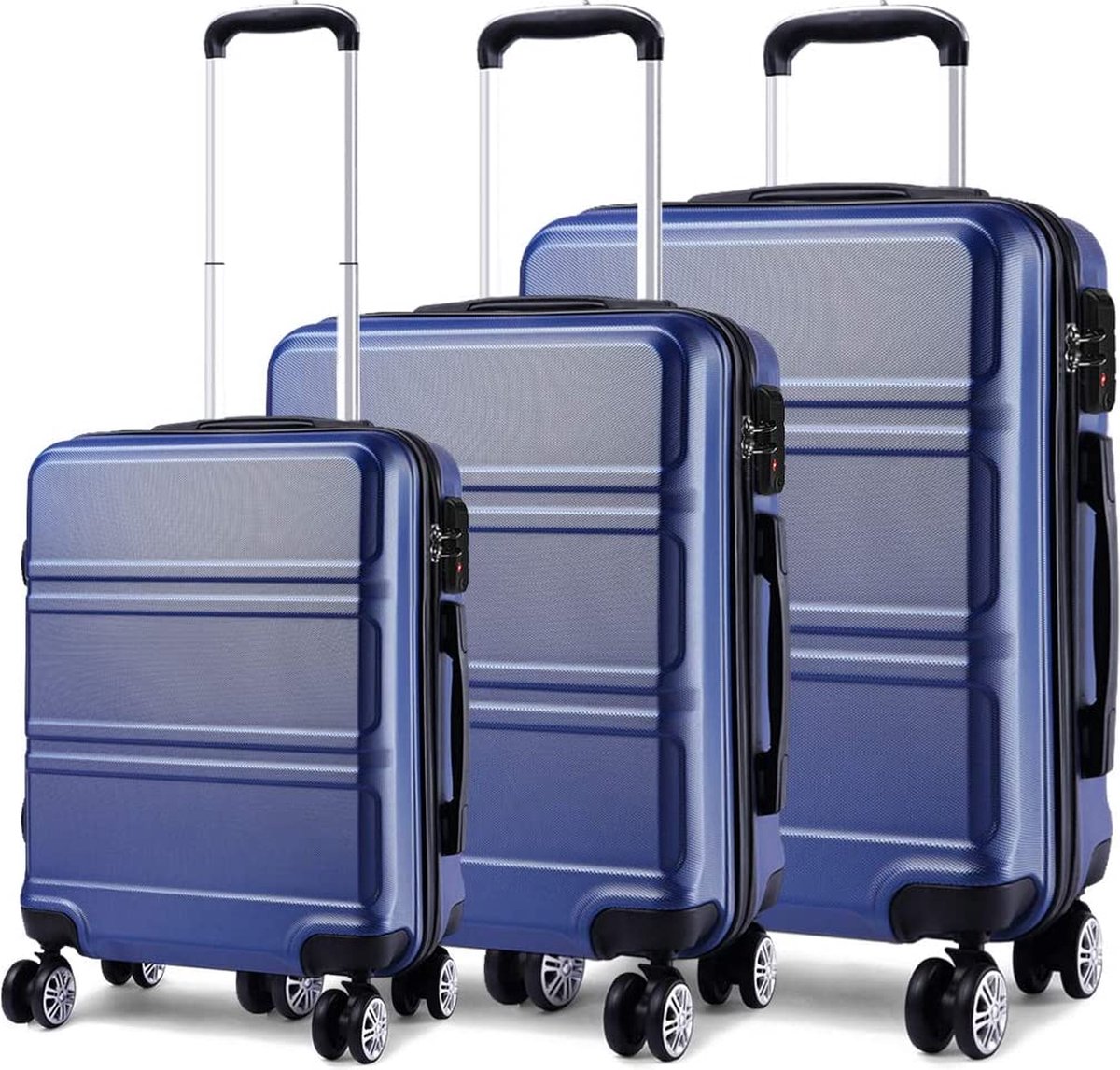 Luxe kofferset – Duurzaam – Premium kwaliteit – Universeel – Reiskoffer ...