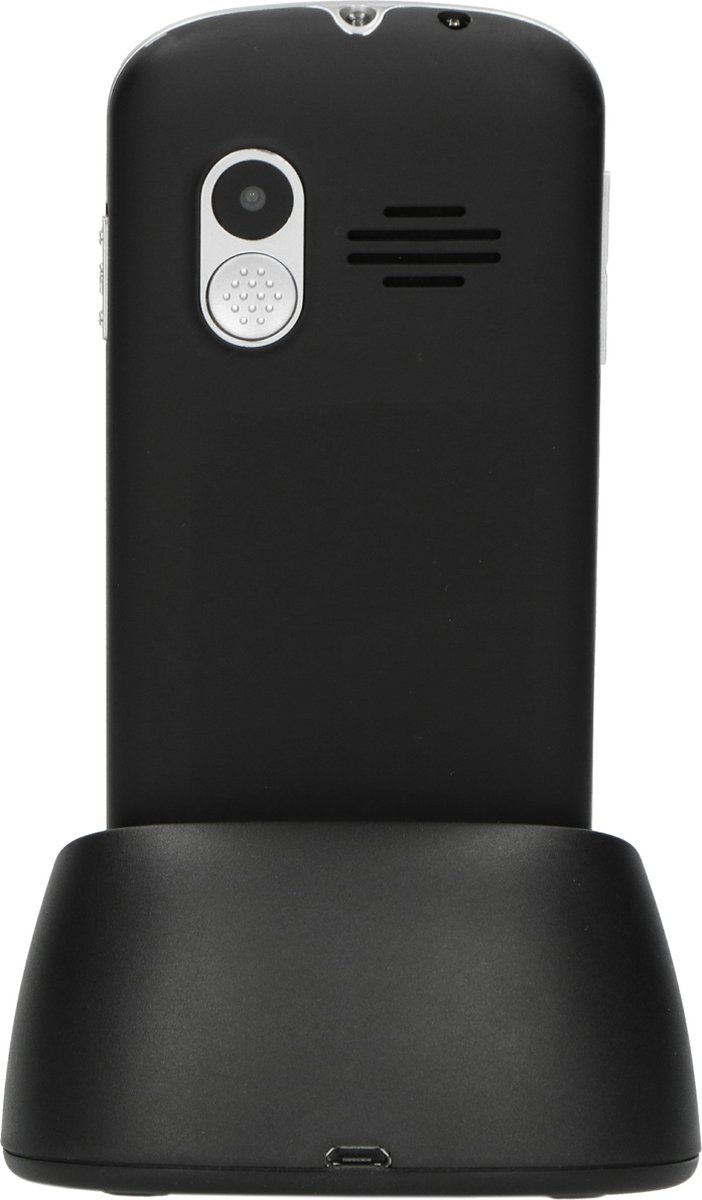 Fysic F10 - Eenvoudige Mobiele Telefoon voor Senioren met SOS Paniekknop - Zwart | bol.com