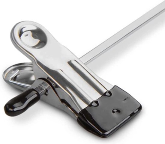 TopHangers [Set van 10] - Metalen broekhangers / knijperhangers met ...