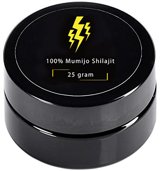 Shilajit - 100% Mumijo Shilajit - Lightning Endurance - 25 gram | bol.com
