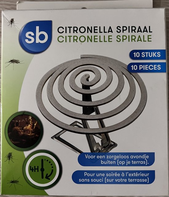 Citronella spiraal - 10 stuks | bol