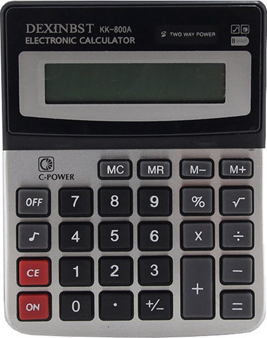 Rekenmachine 8 Digits KK-800A | bol.com
