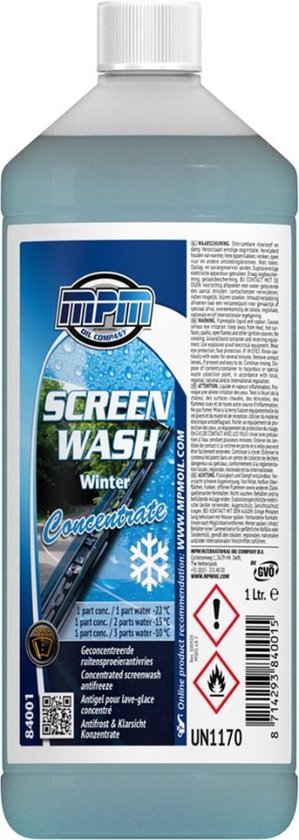 6 x Geconcentreerde ruiten antivries 1 L | bol.com