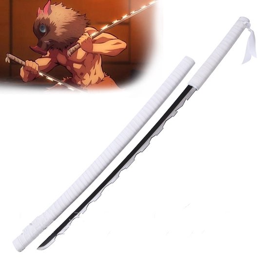 Demon Slayer - Inosuke Hashibira Grey Nichirin Katana | bol.com