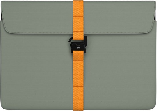 Douchebags The Varldsvan 16'' Laptopsleeve - Sage Green | bol