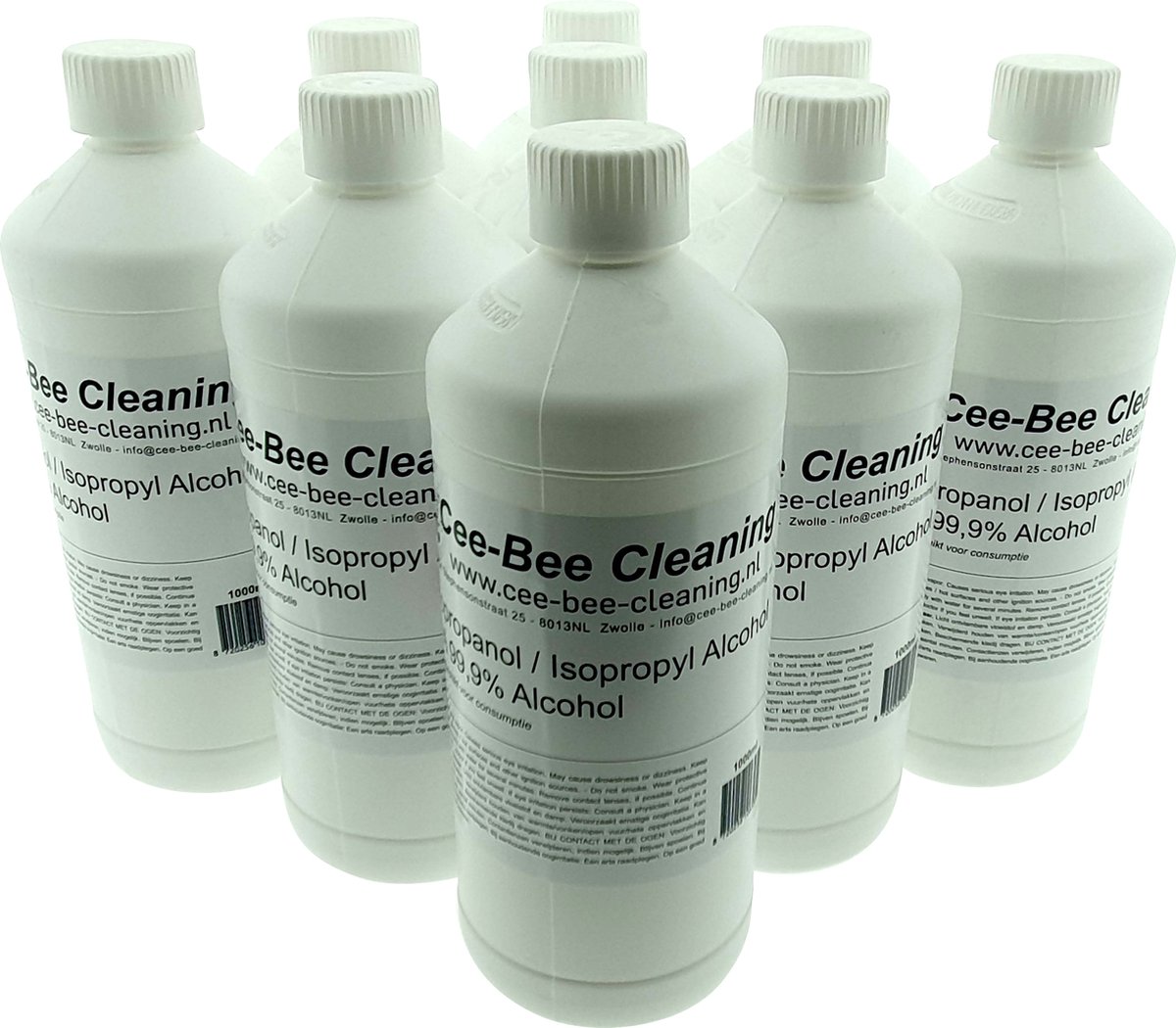Cee-Bee Isopropanol | Isopropyl | IPA 99.9% Alcohol | 1000 ml | 9 ...