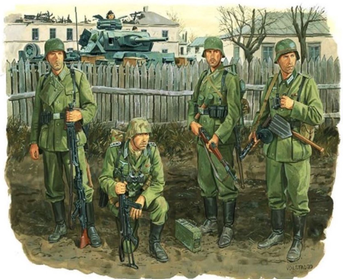 1:35 Dragon 6122 Approach to Stalingrad - Autumn 1942- Figures Plastic ...