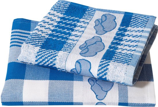 Twentse Damast Keuken Handdoeken - Hollandse Designs - Katoen ...
