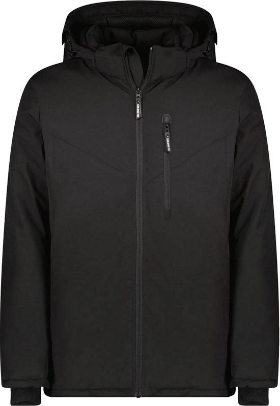 Cars Jeans THAMES Poly Heren Jas - Black - Maat XL | bol