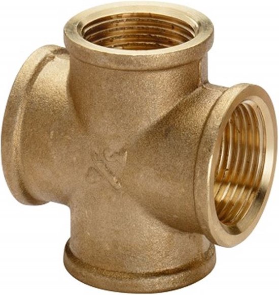 Bonfix Draadfitting Kruisstuk 3/4 - 4 x binnendraad | bol