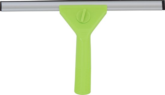 MSV Raamwisser/raamtrekker - kunststof handvat - limegroen - 30 cm ...