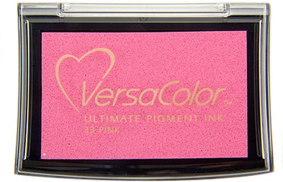 VC-033 - Tsukineko VersaColor - Stempelkussen Pink - inktkussen - roze ...