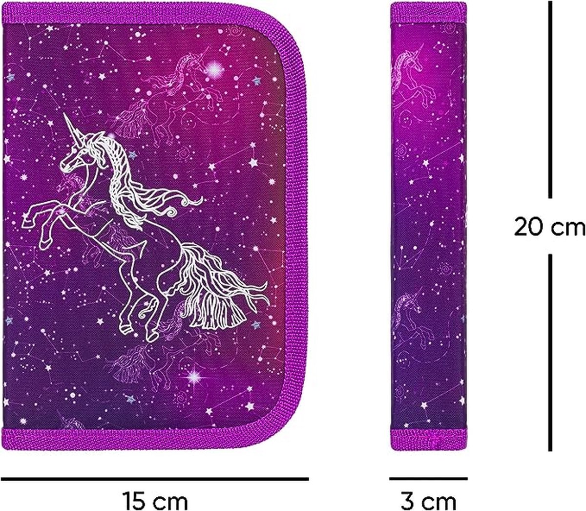 Baagl Trousse pour garçons et filles, trousse d'école, trousse à ...