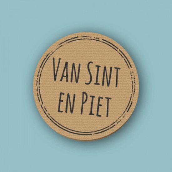 Stickers Sinterklaas - van Sint en Piet - Sticker - Sluitsticker ...