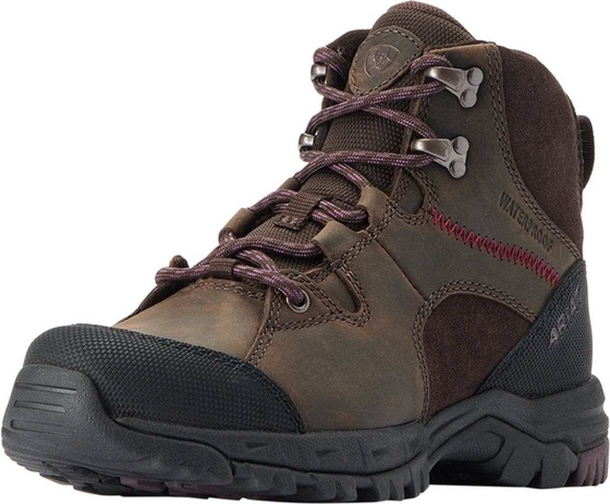 Ariat Skyline Mid Waterproof schoenen dames chocolate brown - Schoenen.nl