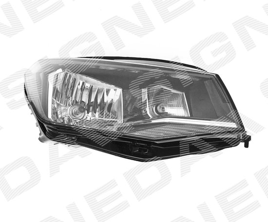 KOPLAMP VOOR VW CADDY 2015- 2K1941016A Rechts | bol