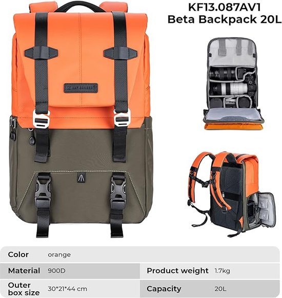 Camera Backpack | bol