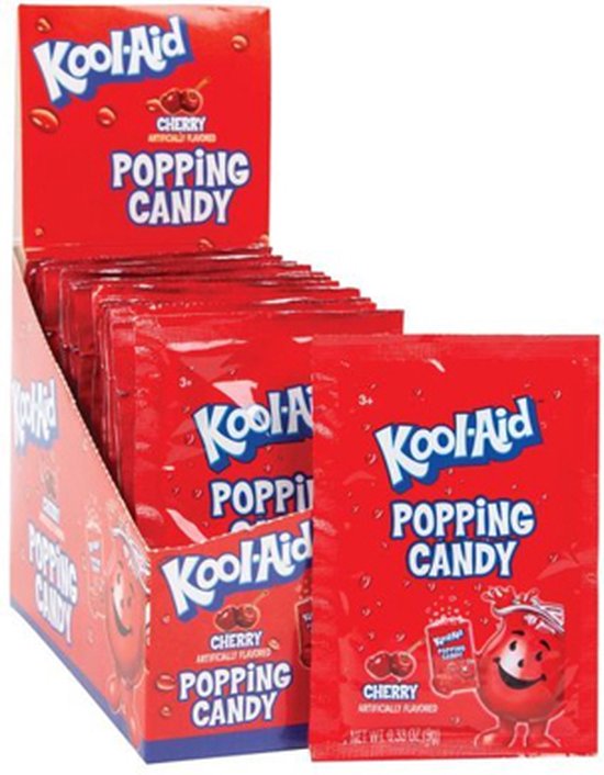 Kool-Aid - Popping Candy Cherry - 20 stuks | bol