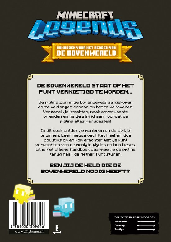 Minecraft Legends Handboek | 9789030509646 | Boeken | bol