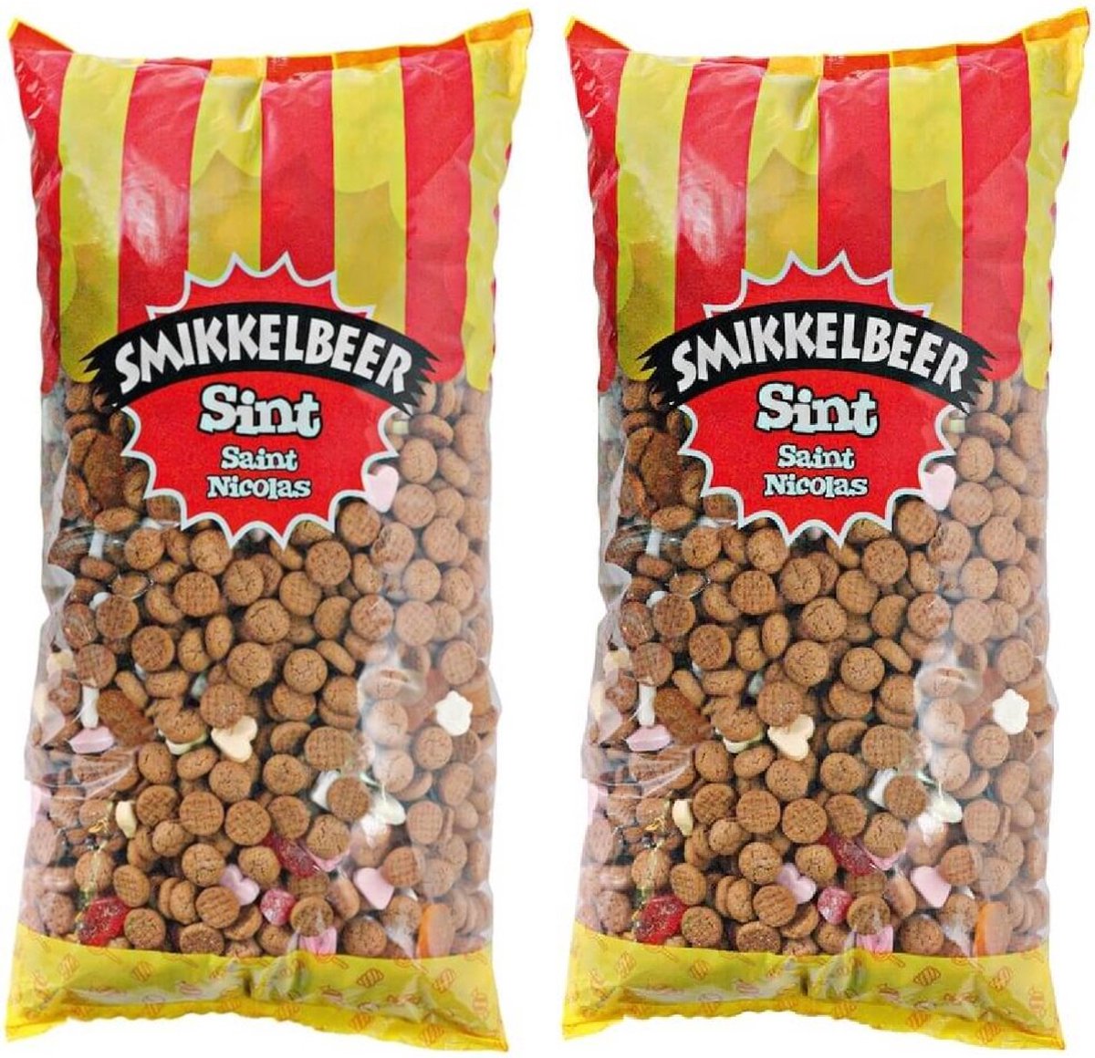 Smikkelbeer - Friandises - 2x3 Kilo - Mélange de Snoep et de pain d ...