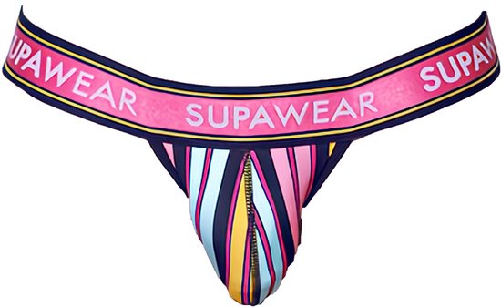 Supawear Sprint Thong Stripes - MAAT XL - Heren Ondergoed - String voor ...