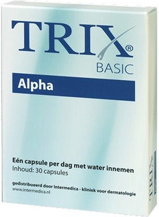 Trix Basic - Alpha - Bij Haarverlies Door Erfelijke Oorzaak - Dunner Haar - 100%... | bol