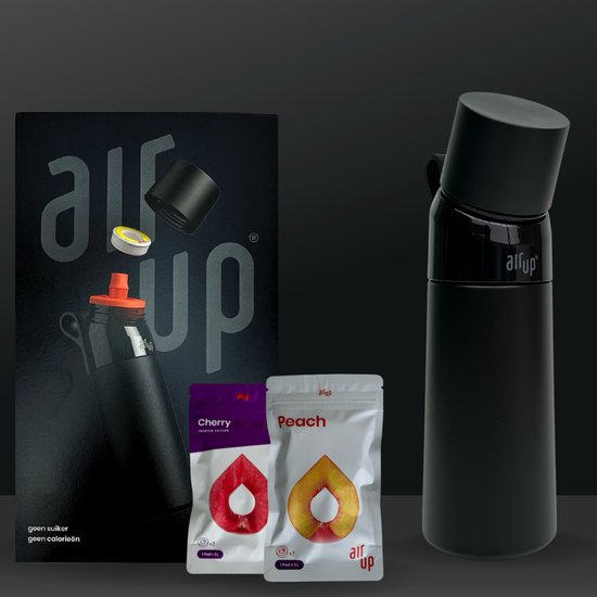 Air Up Drinkfles starterskit - 480 ml Steel Bottle - Inclusief 2 pods ...