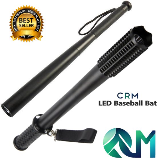 CRM - Militaire Zelfverdediging Zaklamp met LED verlichting | 46 CM ...