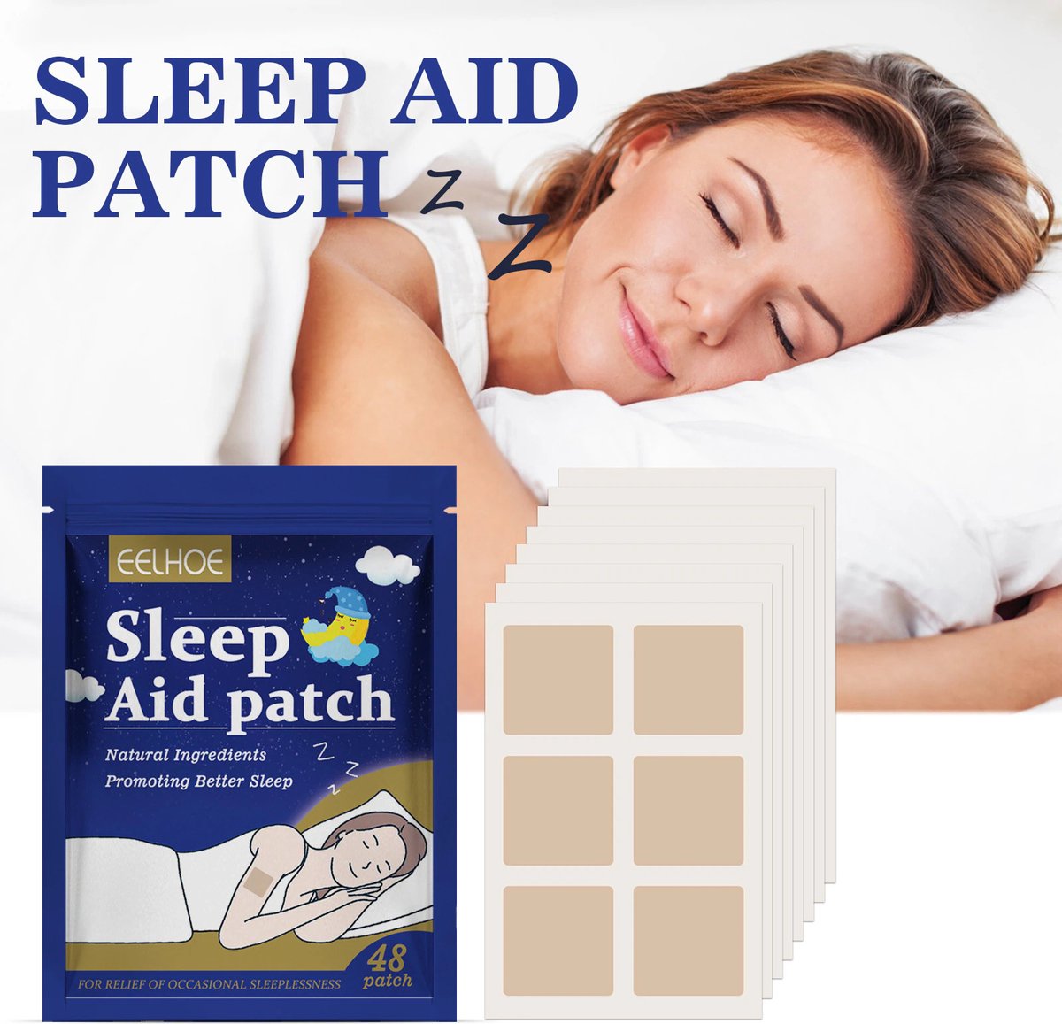 Slaappleisters- Slaap pleisters- 48 stuks | bol