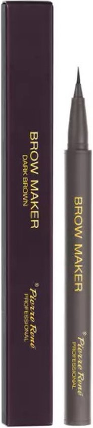 Brow Maker wenkbrauwpen Donkerbruin 0,5g | bol