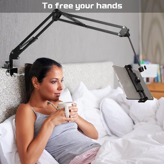 Universele Tablet/Telefoon houder - 3 standen - Arm - Flexibel ...