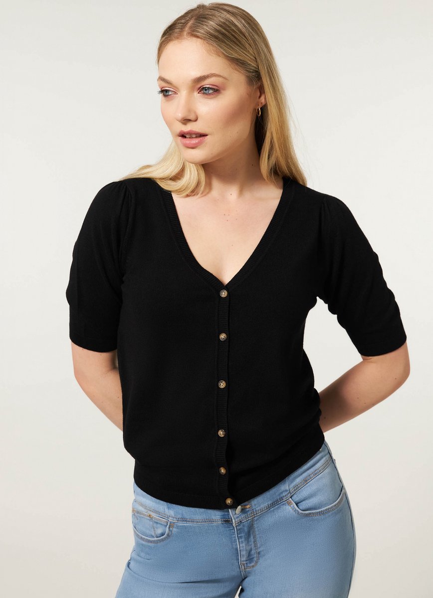 Miss Etam dames Vest korte mouw - Regulier | bol