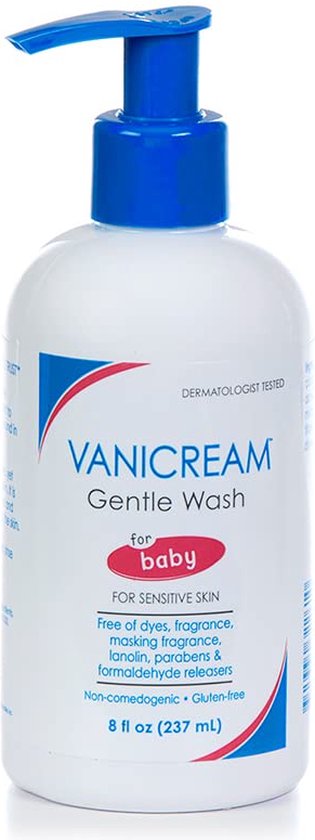 Vanicream Zachte Wassing met Pomp voor Baby - Ideaal voor normale tot ...