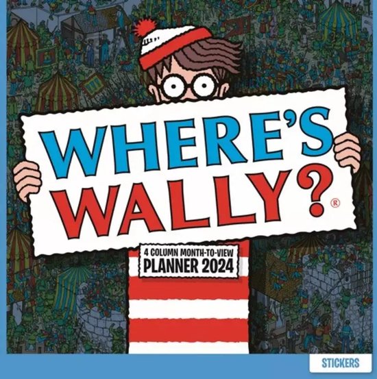 Wheres Wally Household Planner 2024 | bol